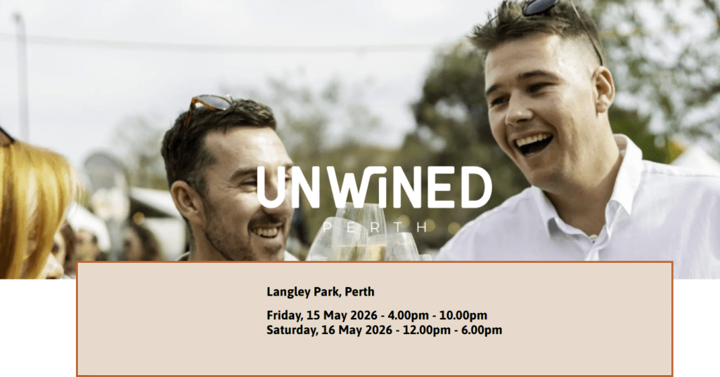 UnWined 2026 Perth Tickets | Partners in Wine WA